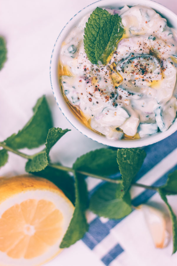 Tzatziki végane - Rose Citron