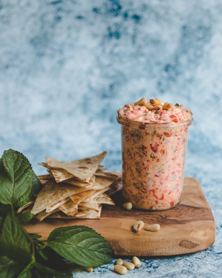 Ktipiti (recette grecque version végane) - Rose Citron